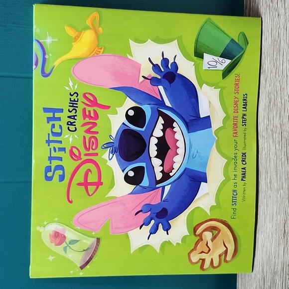 Disney | Toys | Disney Stitch Crashes Disney Childrens Book | Poshmark